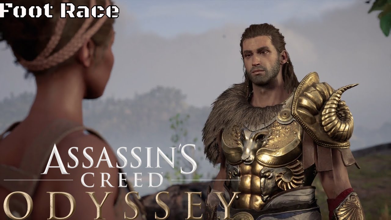 Assassins Creed Odyssey - Foot Race (PS4) - YouTube