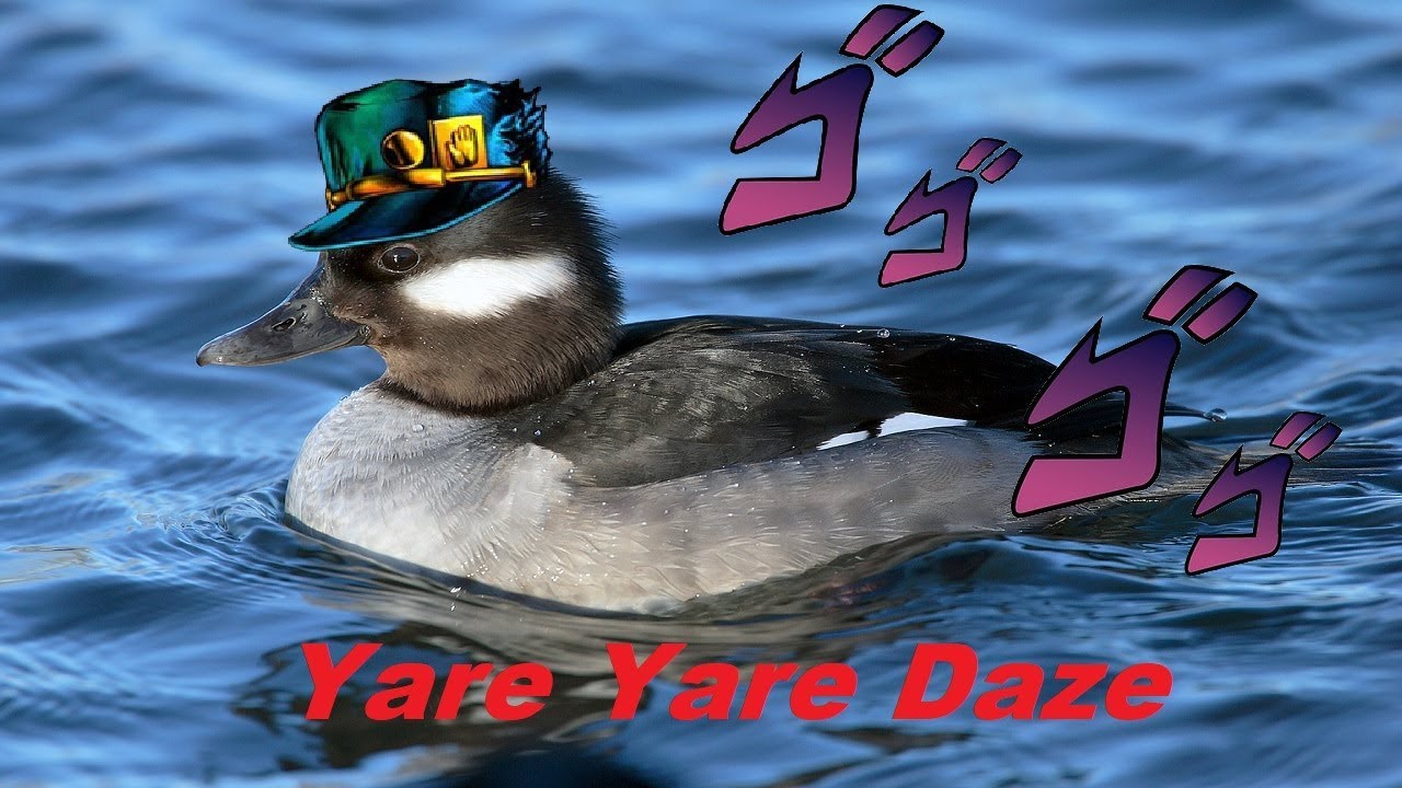 Duck Game but It's A Jojo Reference - YouTube