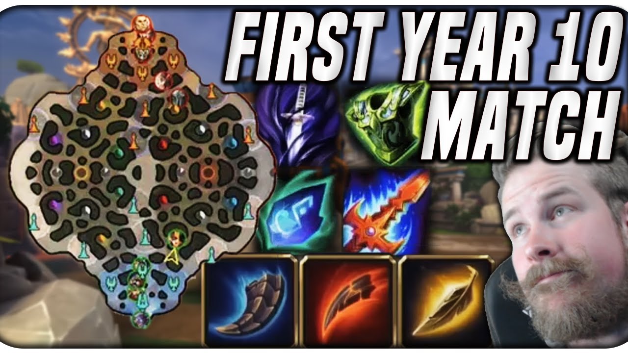 FIRST YEAR 10 SMITE SHOWMATCH ALL THE NEW ITEMS! - YouTube