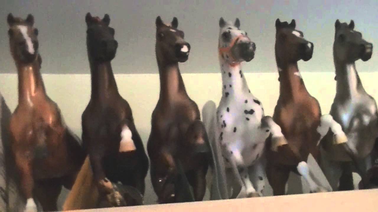 Complete Model Horse Collection Tour (PART 1) 10/3/13 - YouTube