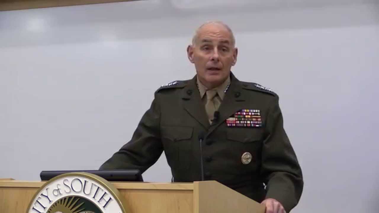 Gen. Kelly at University of South Florida - YouTube