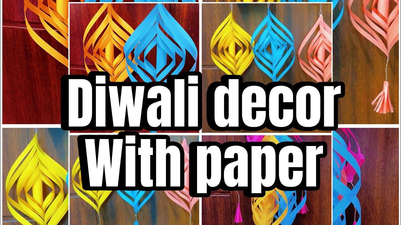 Diwali decor |paper craft |wall decor#diy (@artatack1111) - YouTube