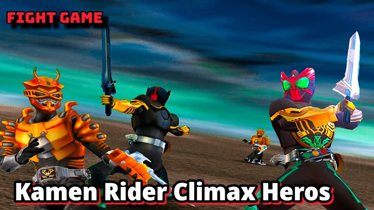 Kamen Rider Climax Heros ooo Psp Android Gameplay M-1 - YouTube