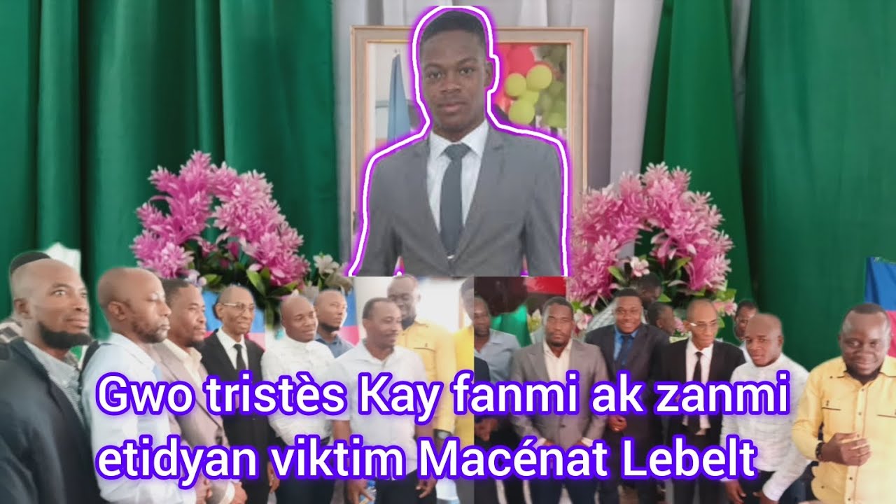 Macénat Lebelt kite gwo tristès, Emèjans Patriyotik prezante fèy dewout ...