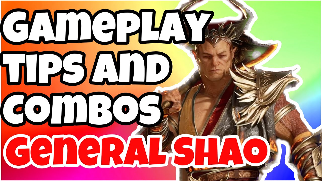 Mortal Kombat 1 General Shao Gameplay Guide and Kombos - YouTube