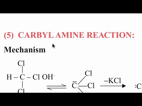 CarbylAmine Reaction || Organic Reactions Mechanism|| AZ Science Group ...
