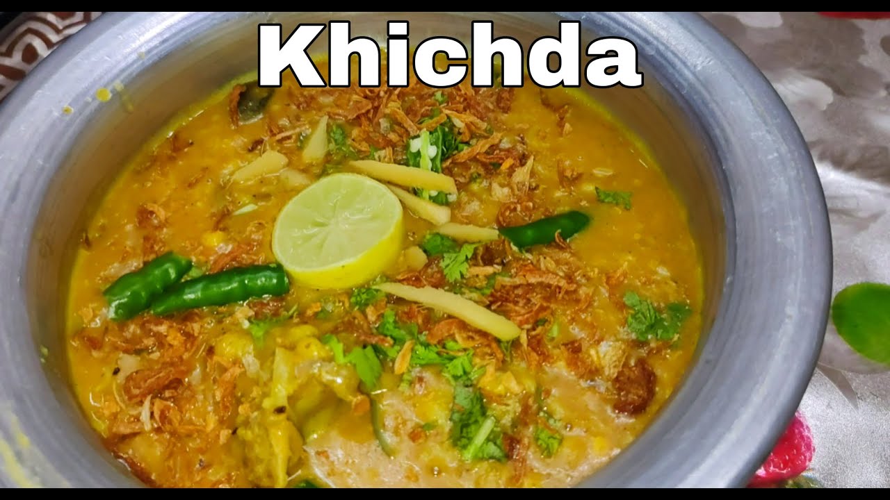 Khichda recipe | Muharram Special - YouTube