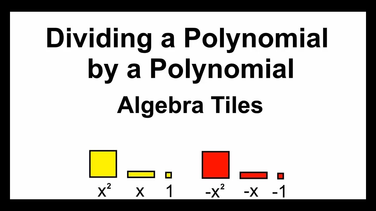 Polynomials 38 - Dividing a Polynomial by a Polynomial - Algebra Tiles ...