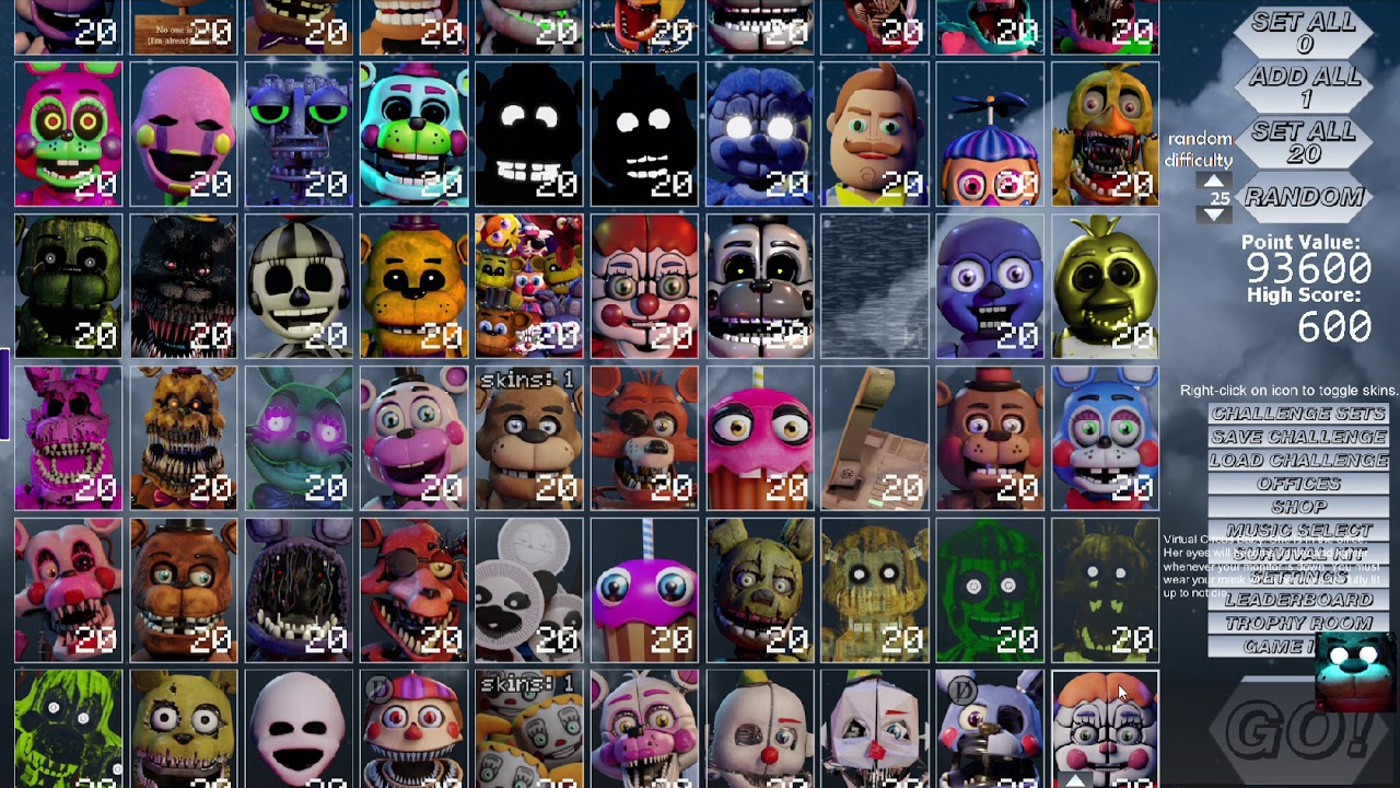 Ultra custom night part 2 - YouTube