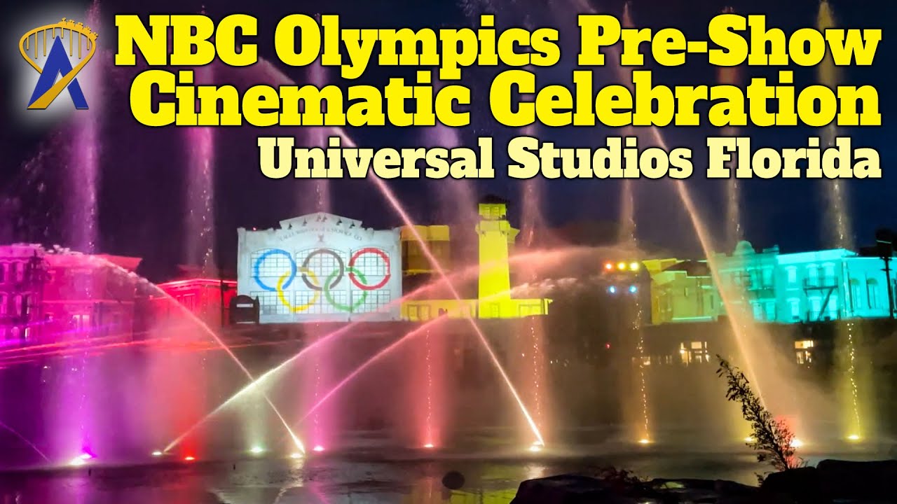 NBC Olympics Pre-show of Cinematic Celebration at Universal Studios ...