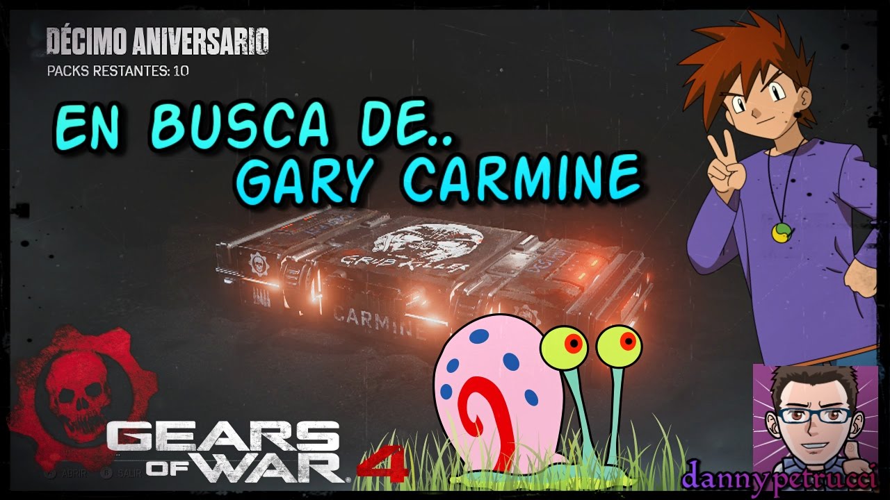 "Gears Of War 4" -- / *25 Packs en Busca de Gary Carmine* / (Xbox One ...
