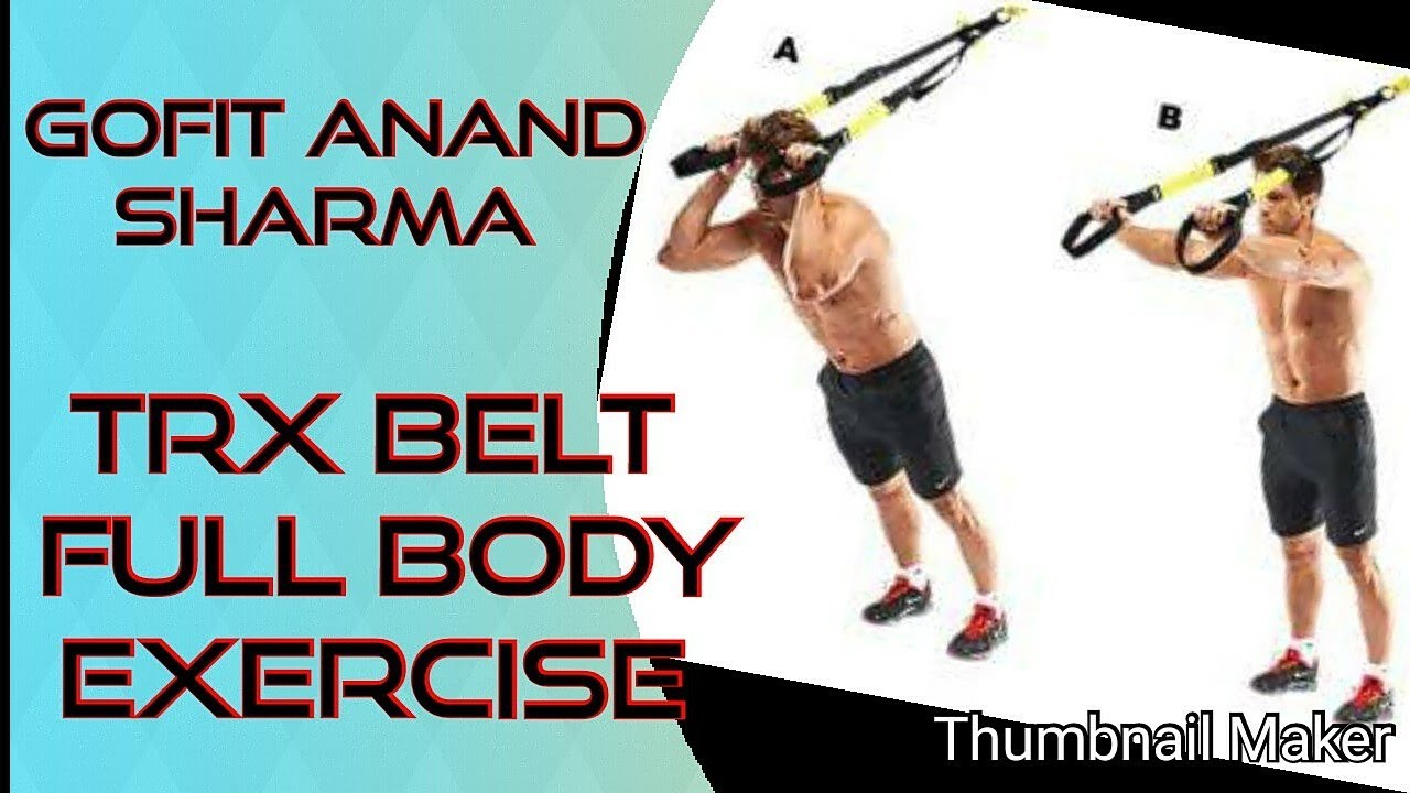 TRX Belt for beginner || Full body workouts - YouTube