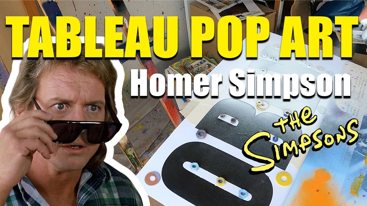OBEY : Tableau pop art Homer Simpson - YouTube