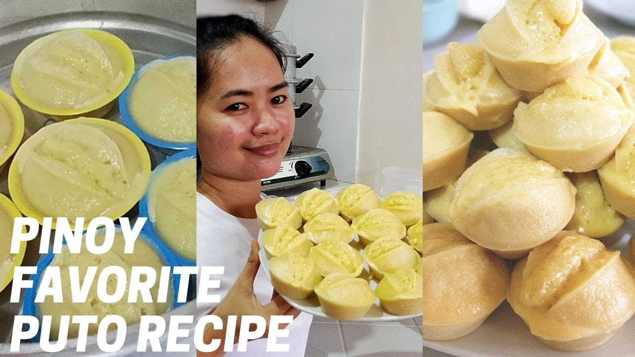 How to Make Puto/Steamed Cake | Easy Puto/Steamed Cake Recipe - YouTube