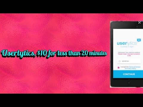 Userlytics Review - YouTube