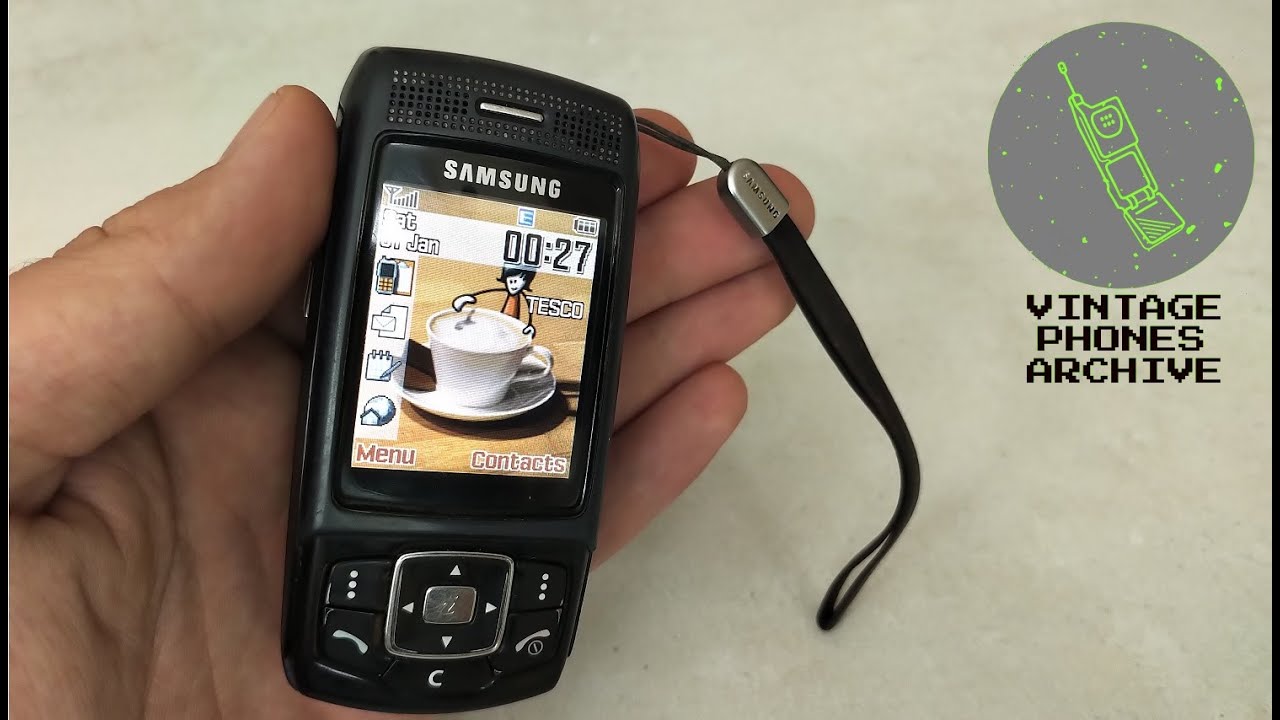 Samsung SGH-P200 Mobile phone menu browse, ringtones, games, wallpapers ...