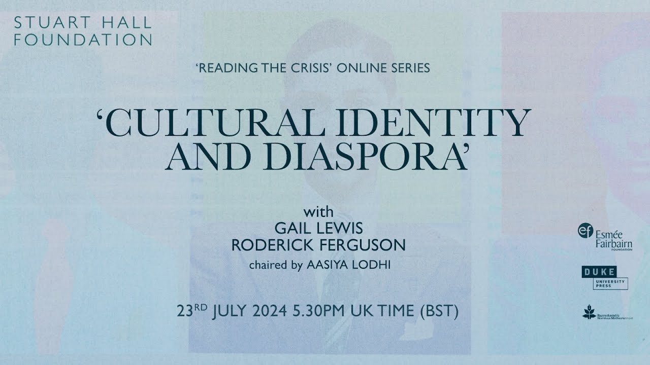 Reading the Crisis: 'Cultural Identity and Diaspora' with Gail Lewis ...