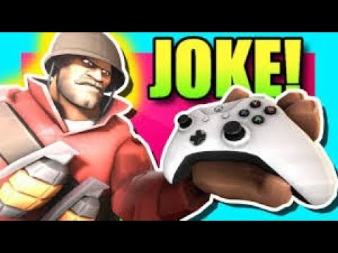 tf2 with a xbox 360 controller - YouTube