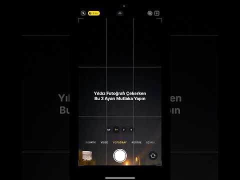 Yıldız Fotoğrafı Çekerken Bu 3 Ayarı Yapın 🌟 #mobilephotography #photography