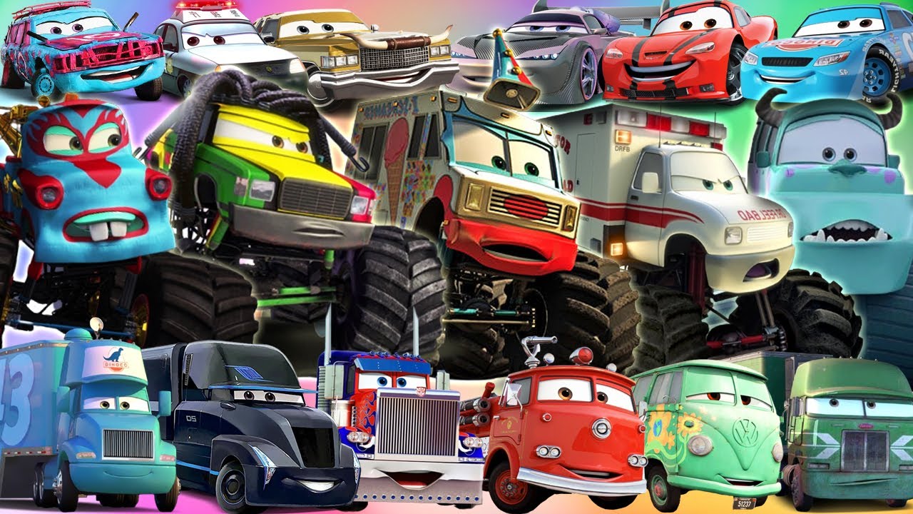 Looking For Disney Pixar Cars Lightning Mcqueen, Rasta Carian, Mater, I ...