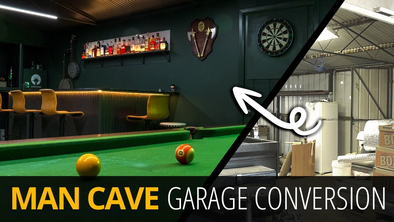 Man Cave Garage Conversion