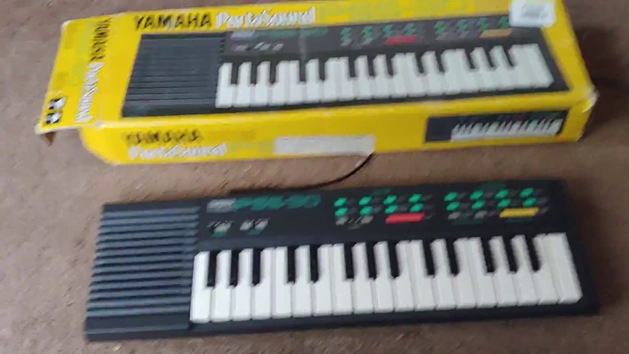 Yamaha porta sound PSS-30 electronic keyboard - YouTube