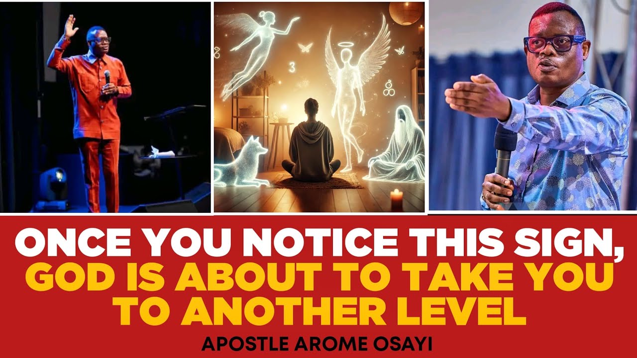 ONCE YOU NOTICE THIS SIGN, GOD IS ABOUT TO TAKE YOU TO ANOTHER LEVEL ...