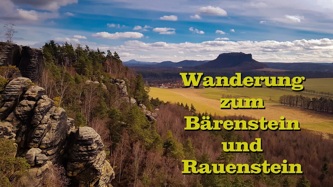 Wandern in der Sächsischen Schweiz: Wanderung zu den Bärensteinen und ...
