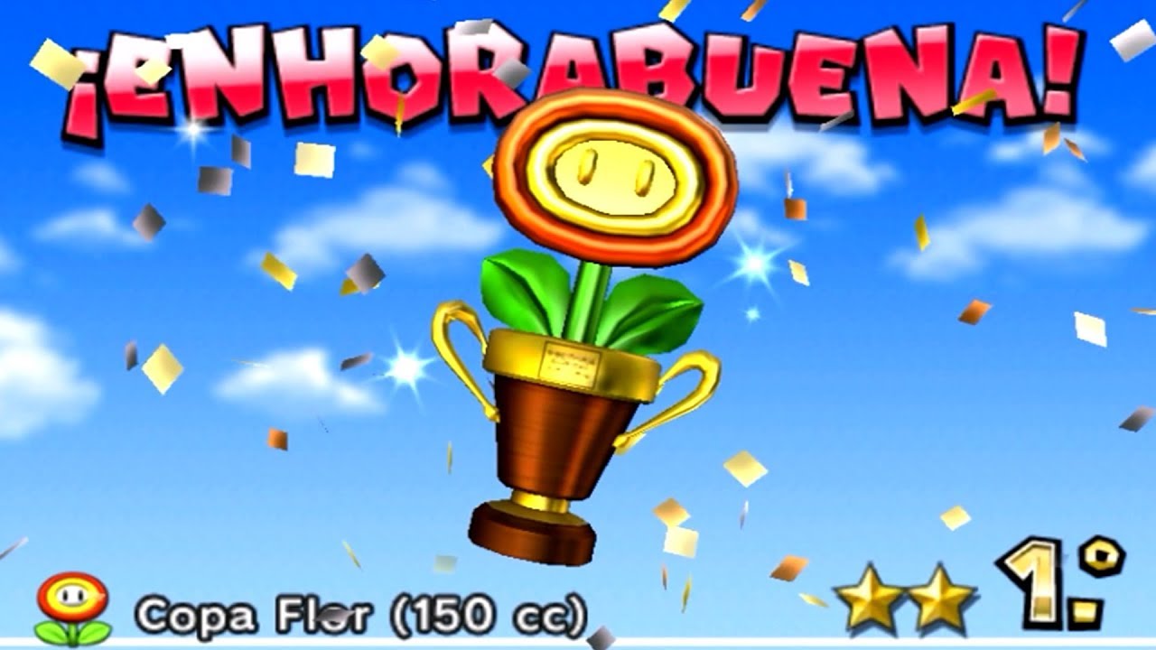 Mario Kart 7 | Copa Flor 150cc | Toad - YouTube