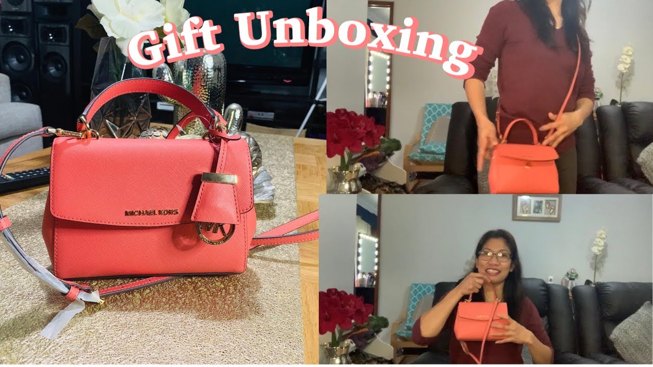 Gift unboxing + MK bag | our life in Australia - YouTube