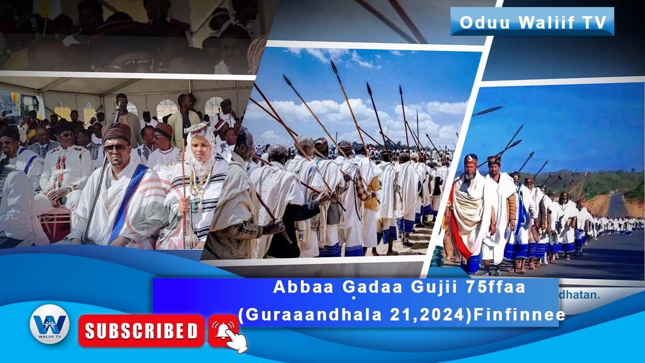 Abbaa Gadaa Gujii 75ffaa - YouTube