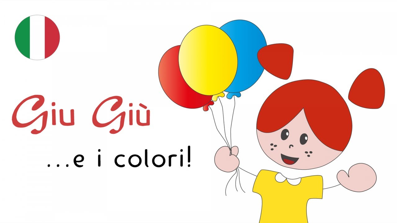 GIU GIÙ e i COLORI 🎨 - YouTube