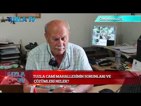 Tuzla Tv Bizim Mahallenin Muhtarları Programının Konuğu Cami Mahallesi Muhtarı Ergün ERGENE....