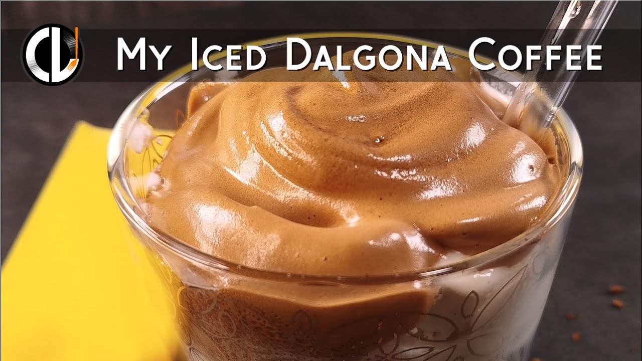 Dalgona Iced Coffee meets Vanilla Ice Cream: The Perfect Summer Duo ...