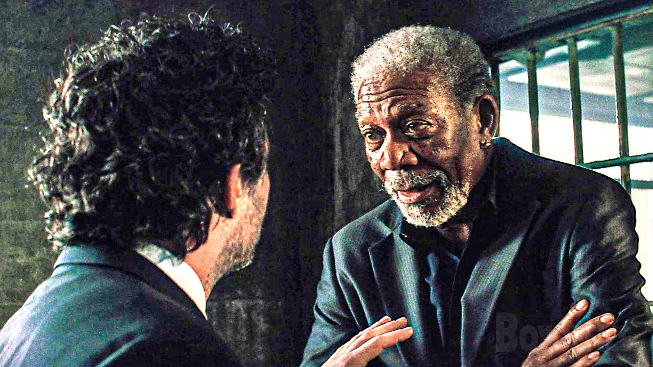 Morgan Freeman debunks the magic heist | Now You See Me | CLIP - YouTube