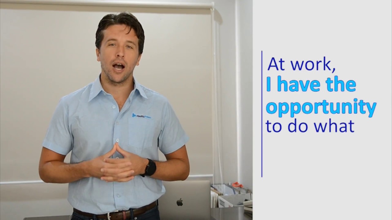 At work I have the opportunity to do what I do best everyday - YouTube