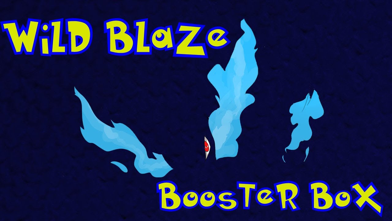 Pokemon Wild Blaze Booster Box: Part 1 (Awesome!) - YouTube