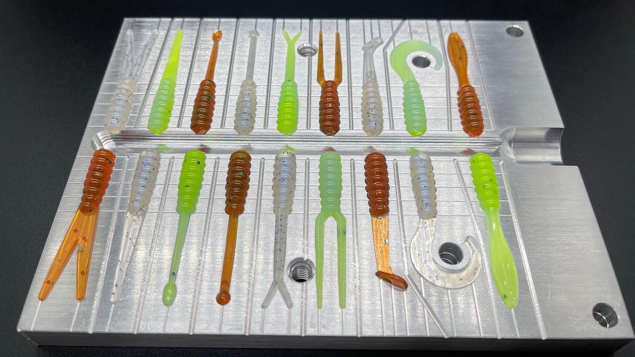 ONE STOP CRAPPIE SHOP ~ Making Some Crappie Soft Plastics - YouTube