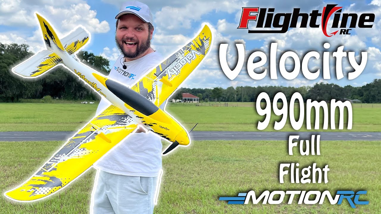 FlightLine Velocity 990mm Flight | Motion RC - YouTube