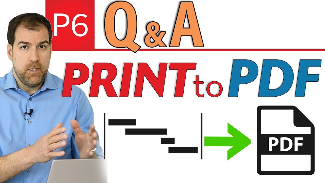 How To Effectively Export A P6 Schedule To PDF YouTube How To Effectively Export A P6 Schedule To PDF YouTube