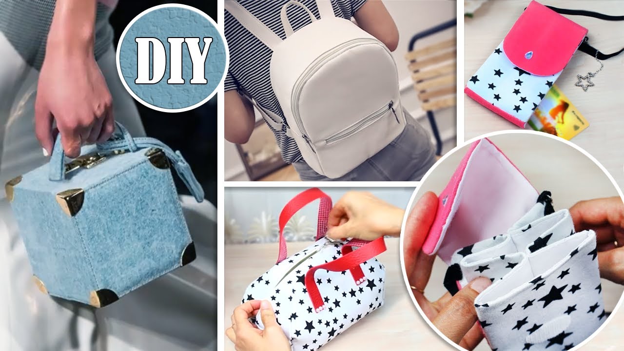 DIY SWEET WOMAN BAG & BACKPACK ~ Handmade Ideas No Difficult Processes ...