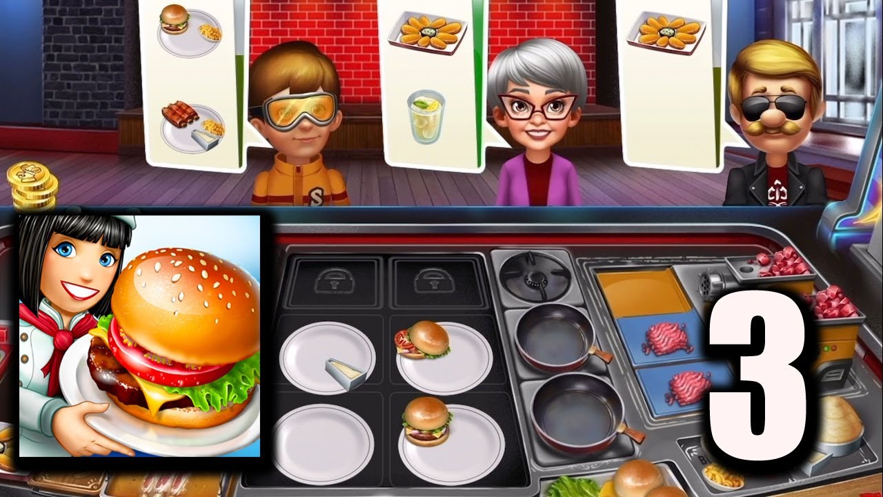 Cooking Fever Gameplay / Walkthrough (iOS, Android) Part 3 - YouTube