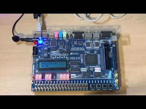Building a VHDL Vending Machine on FPGA - ENSC 252 Project Demo - YouTube