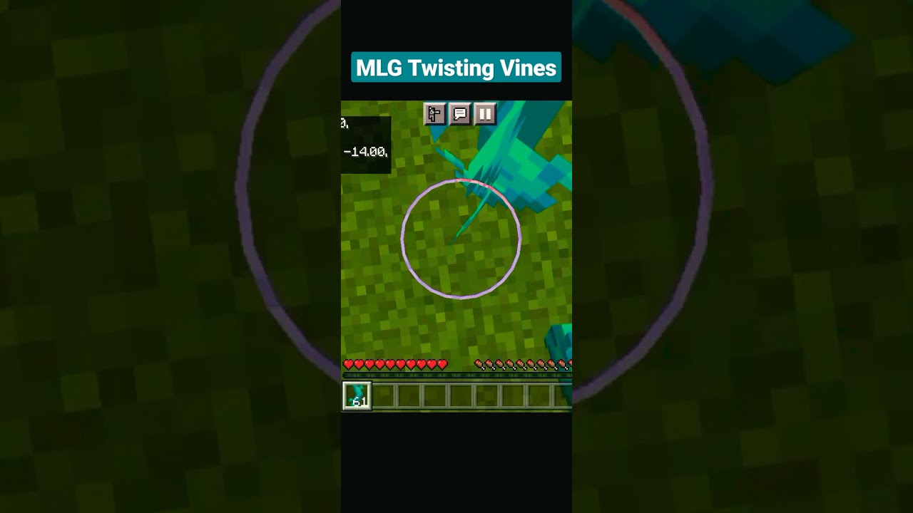 MLG Twisting Vines Minecraft - YouTube