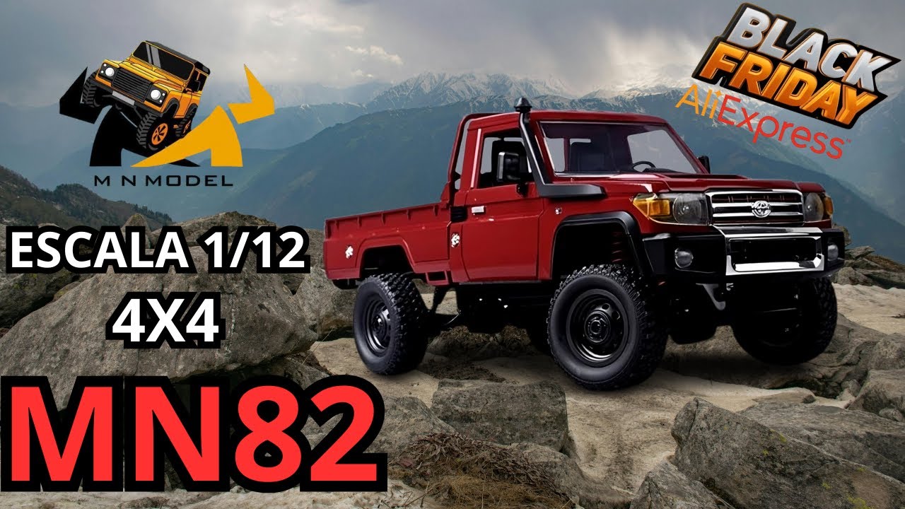 MN82: El Crawler RC Definitivo | ¡Rendimiento Realista en Terrenos ...