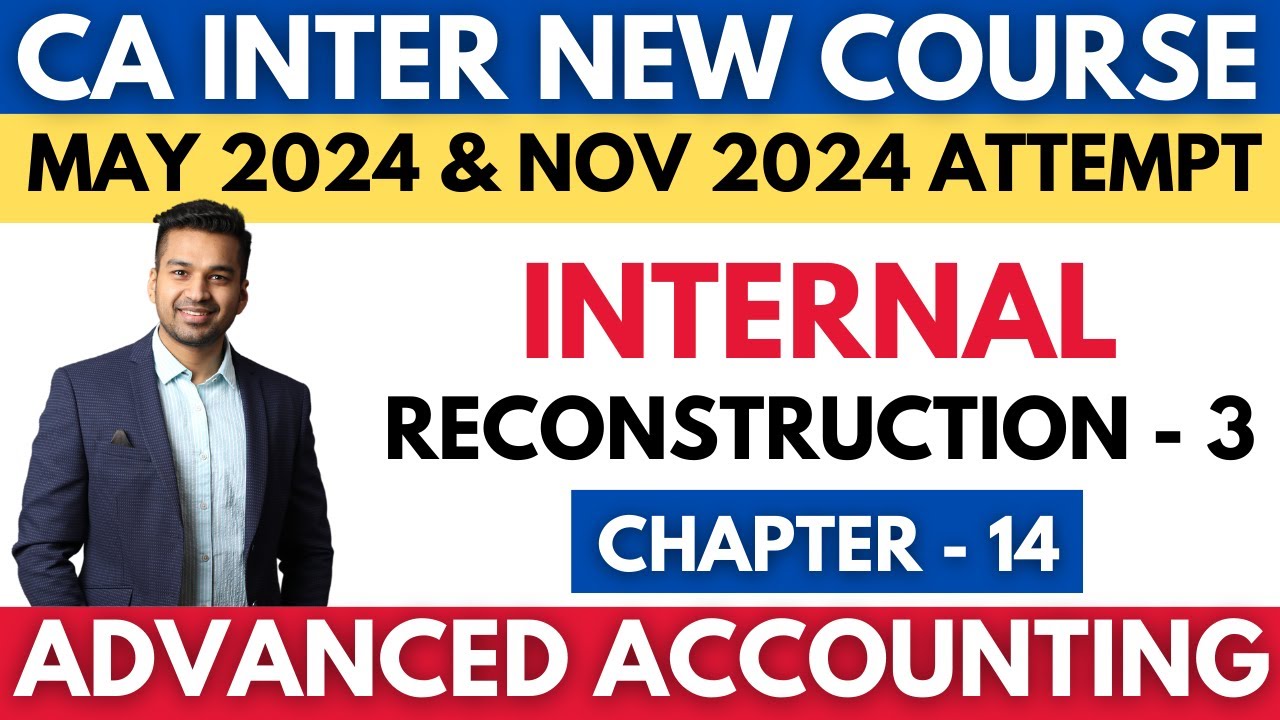 Internal Reconstruction 3 Ch 14 Module 3 Ca Inter Advanced 7983