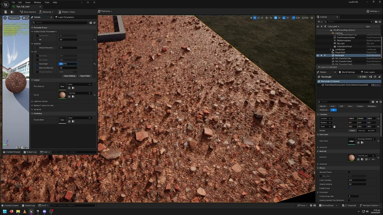 Unreal Engine - Contact Shadows (Parallax / Film) - YouTube