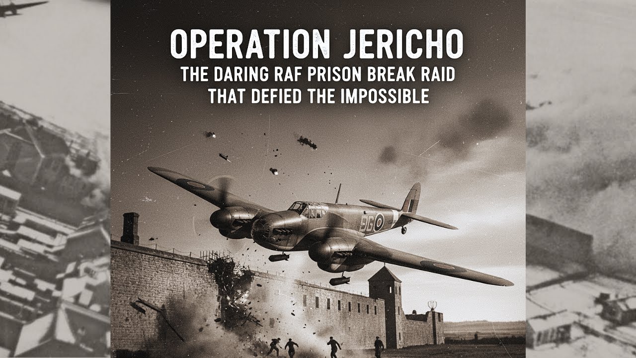 Operation Jericho: The Daring RAF Prison Break Raid That Defied the ...