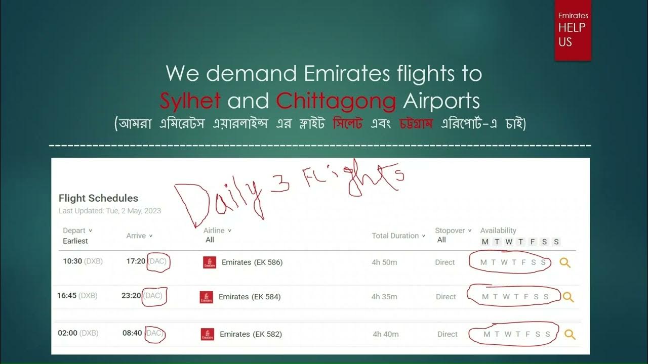 EK Flight Issue - YouTube