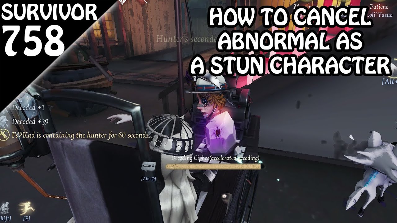 Countering Abnormal as a Stun Character - Survivor Rank #758 (Identity ...